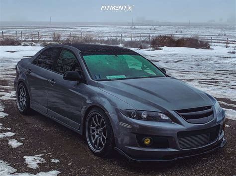 2006 Mazda 6 Mazdaspeed With 18x8 5 Aodhan Ds02 And Michelin 225x40 On