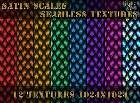 Satin Scales Seamless Textures By Jojo Ojoj On Deviantart