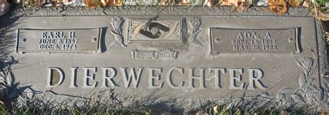 Ada A Richardson Dierwechter 1892 1988 Find A Grave Memorial