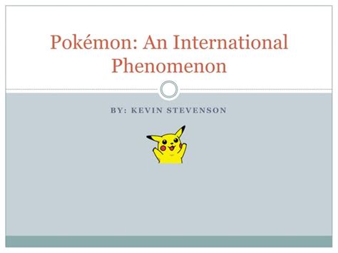 Pokemon Powerpoint Pptx