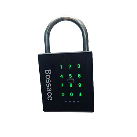 Bossace Electronic Padlocks Heavy Duty Smart Padlock With Key Pad