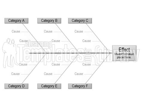 Fishbone Diagrams Graphic For PowerPoint Presentation Templates