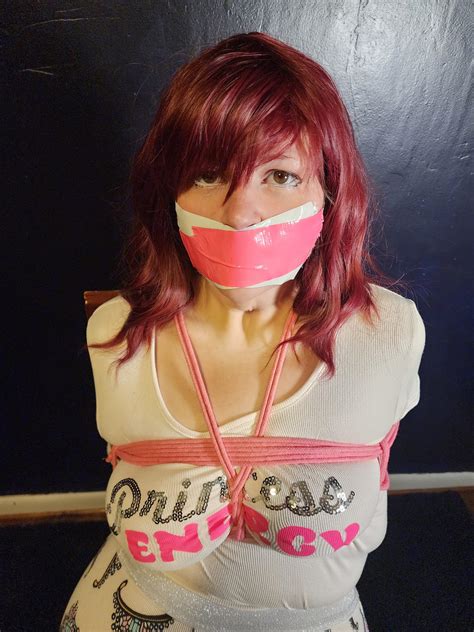 Tape gags are my fave to use : r/LadiesGagged