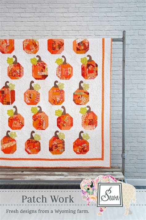 Patch Work Quilt Pattern Paper Copy Sewn Wyoming 58x70 Scrap Etsy