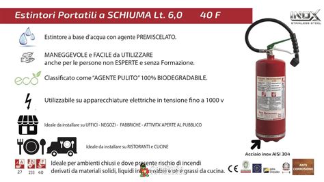Estintore Schiuma Da 60 Lt 40 F Campara Antincendi