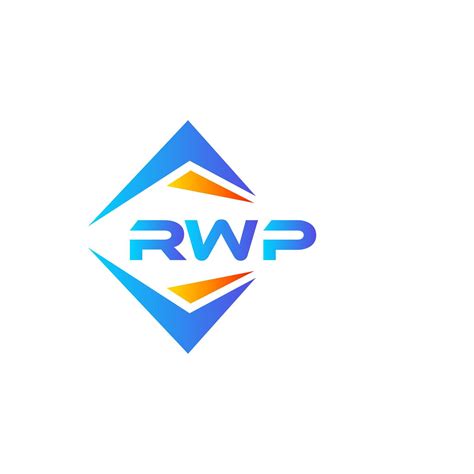 Rwp Abstract Technology Logo Design On White Background Rwp Creative