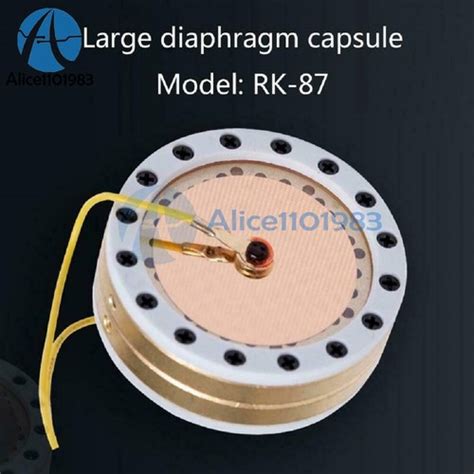 Audio M7 Large Diaphragm Condenser Microphone Capsule 6 Micron Dc48v