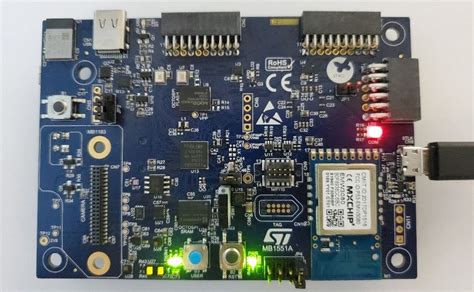 azure iot central b u585i iot02a secure quick conn