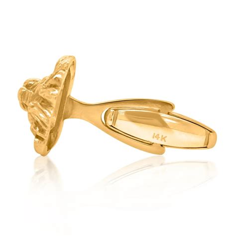 Pair Of Lion Head Gold Cufflinks At 1stdibs Lion Cufflinks Gold Lion