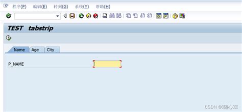 abap开发：屏幕输入中，在多个选项卡中如何确定选择了哪个tab strips？ abap tabstrip csdn博客