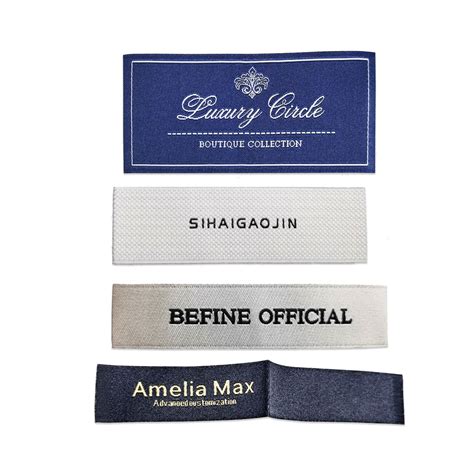 Custom Clothing Woven Label Oem Manufacturer Of Premium Custom Woven