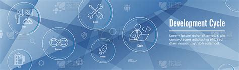 开发运营和生命周期 Devops图标