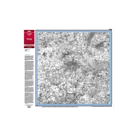 Historic Ordnance Survey 1 50 000 Postcode Centred Map Selection Of Dates