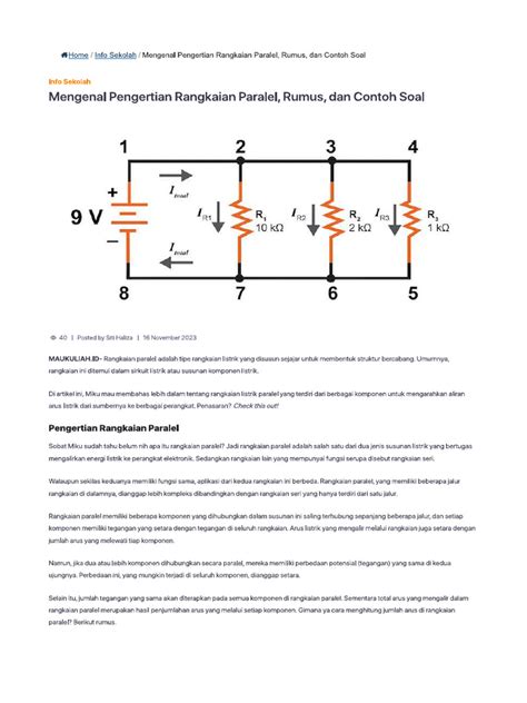 Contoh Soal Resistor 2 Pdf