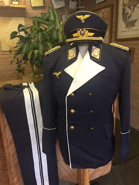 Ww2 German Uniform General Luftwaffe Complete Large Size Repro