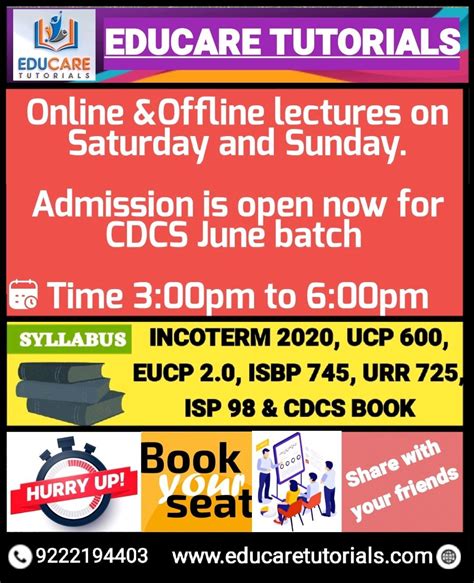 Shrikant Khandare On Linkedin Admission Is Open Now For Cdcs June Batch