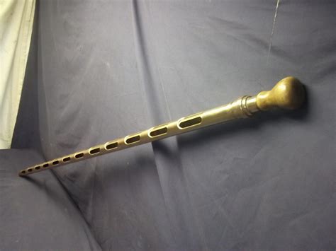 Vintage Early 1900s Brass Grain Probe Seed Feed Burrows Corn Farm