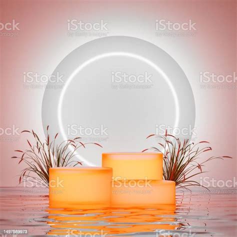 연단 장면 또는 3d 원형 기둥 스탠드 장면 및 최소한의 배경에 스튜디오에서 우승자 받침대 0명에 대한 스톡 사진 및 기타 이미지 0명 가정의 방 강단 Istock