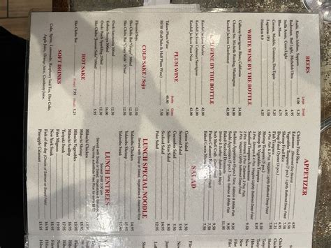 Wabi Sabi Menu Discover Exquisite Japanese Cuisine And Sushi Delights