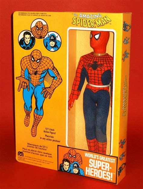 12 12 Inch Spider Man Action Figureposeable Doll Released By Mego