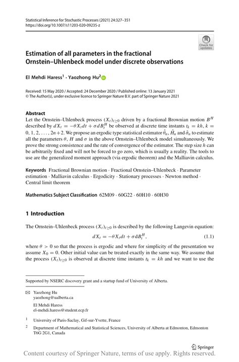 estimation of all parameters in the fractional ornstein uhlenbeck model