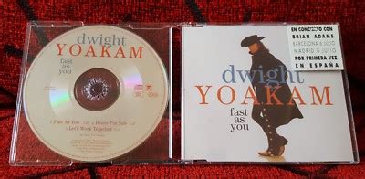 Dwight Yoakam Fast As You 3 Track 1994 Cd Single W Spanish Tour