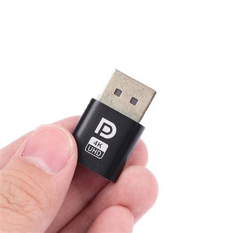 4k Displayport Dummy Plug Dp Virtual Display Adapter Desktop