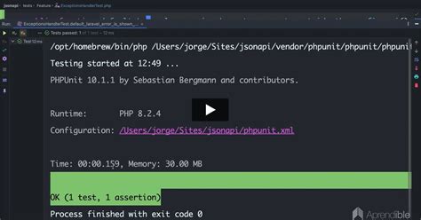 Desarrollo De Una Api Con Laravel Utilizando Tdd Y Jsonapi