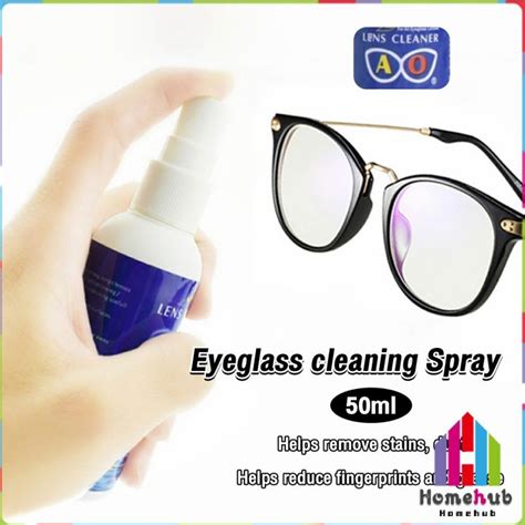 Homehub 50ml Eyeglasses Sunglasses Spray Lens Cleaner Cleaning Liquid Lazada Ph