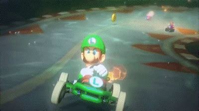 Mario Kart 8 Luigi Death Stare Compilation On Make A 