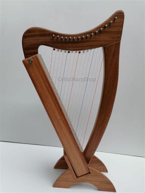 15 String Lap Harp Celtic Harp Handmade With Beech Wood Comes With Padded Carry Bag