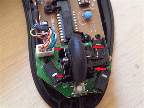 Logitech MX Gaming Mouse Scroll Wheel Replacement For Cleaning IFixit Repair Guide