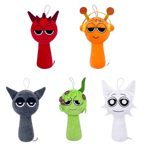 9 Embrace The Fun Of Sprunki Plushies Soft Huggable Stuffed Dolls