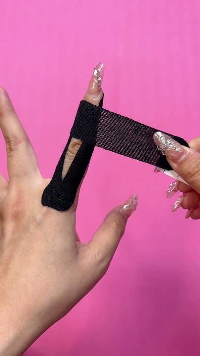 Kinesiology Tape For Finger Youtube