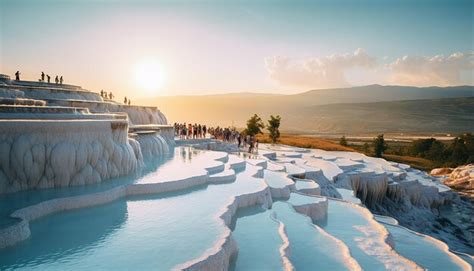 Premium Ai Image Travertines Of Pamukkale Turkey