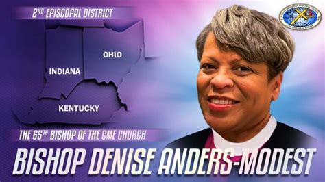 Bishop Denise Anders Modest The Cme Church New Site