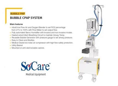 Bubble Cpap System For Nicuhospital At Best Price In New Delhi Id