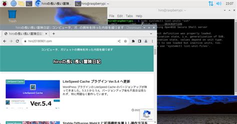 Raspberry Pi Os 64 Bit を Qemu 720 で動作させる Hiroの長い長い冒険日記