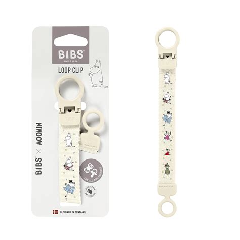 Bibs X Moomins Loop Pacifier Clip Sleek Secure One