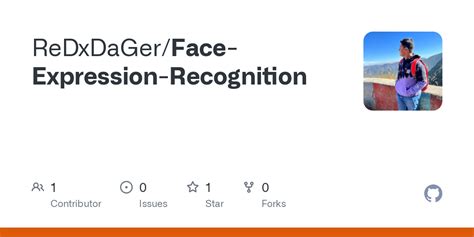 Github Redxdagerface Expression Recognition