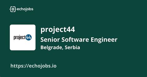 Project44 Is Hiring Senior Software Engineer Fullstack Belgrade