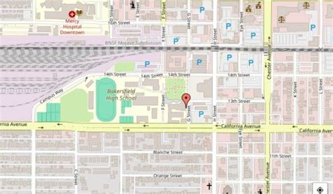 Liberty High School Map Location Bakersfield Map