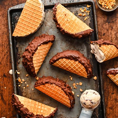 Homemade Choco Tacos Crowded Kitchen