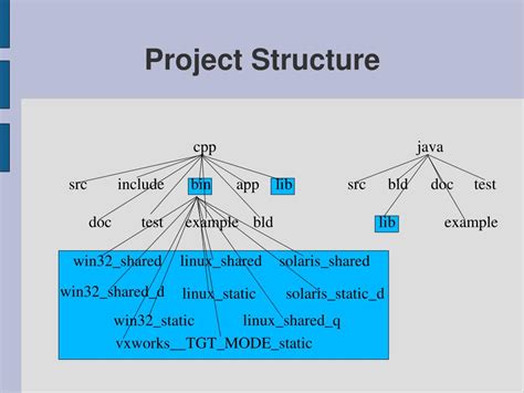 Ppt Project Source Code Structure And Build Process Powerpoint