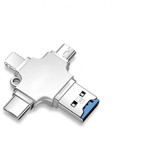 Mobile Card Reader 3 In 1 Micro Type C And Lightning Usb Makers Electronics