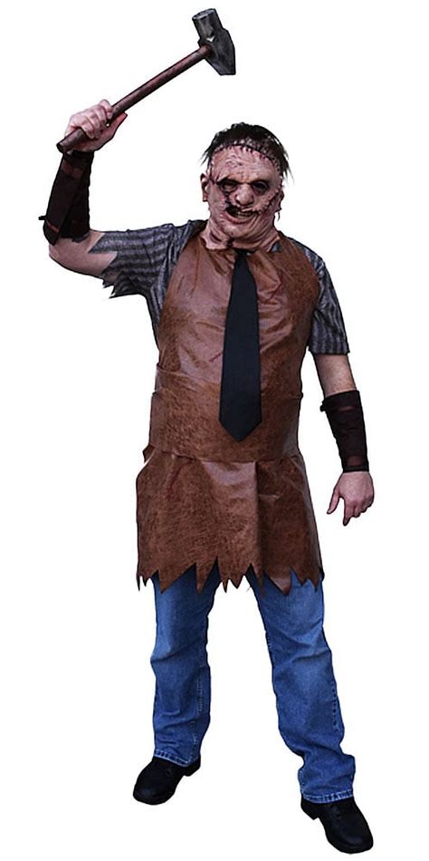Texas Chainsaw Massacre Leatherface Adult Halloween Costume Horror