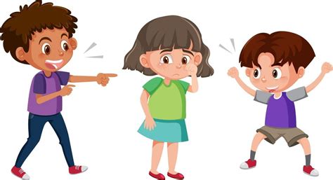 Verbal Bullying Vector Art Icons And Graphics For Free Download