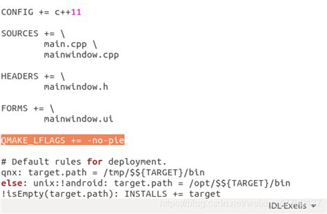 qt5 12 1在ubuntu下开发图形界面，生成可执行文件的步骤 ubuntu qt 生成可执行文件 csdn博客