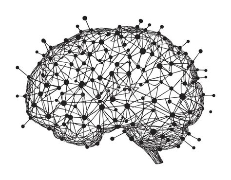 Brain Network Illustration Stock Illustrations 59413 Brain Network Illustration Stock
