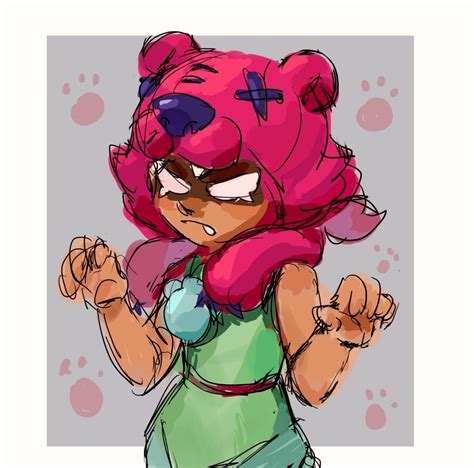 Nita Brawl Stars Милые рисунки Рисунки девушки Дисней стич